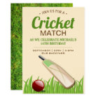 Cricket theme party invitation | Zazzle.com