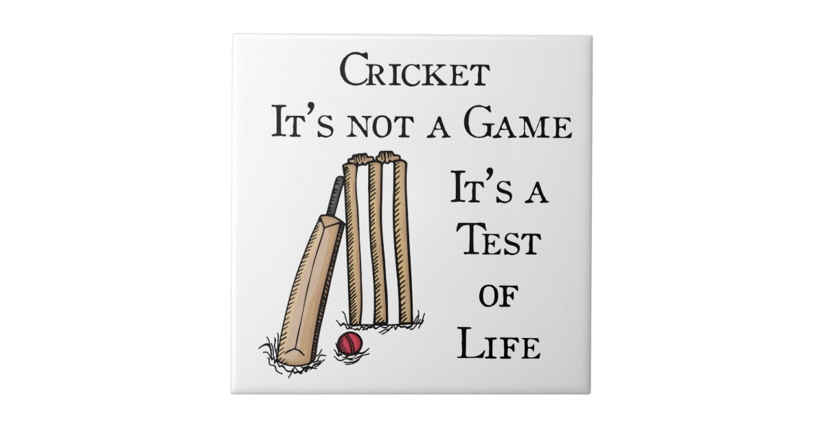 Cricket Tile | Zazzle