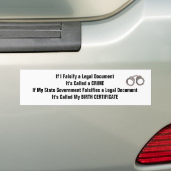 Crime Bumper Sticker | Zazzle