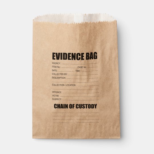 Crime Evidence Bag | Zazzle.com