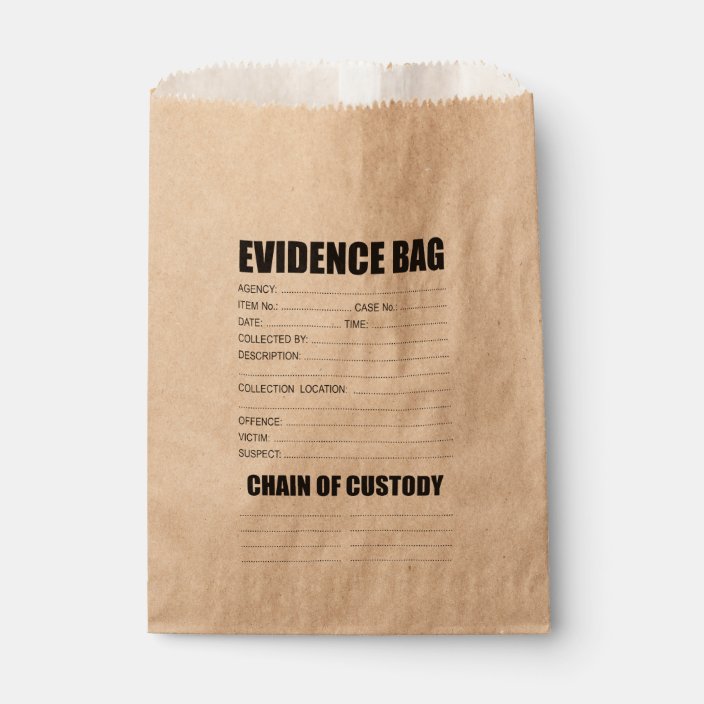 Crime Evidence Bag | Zazzle.com