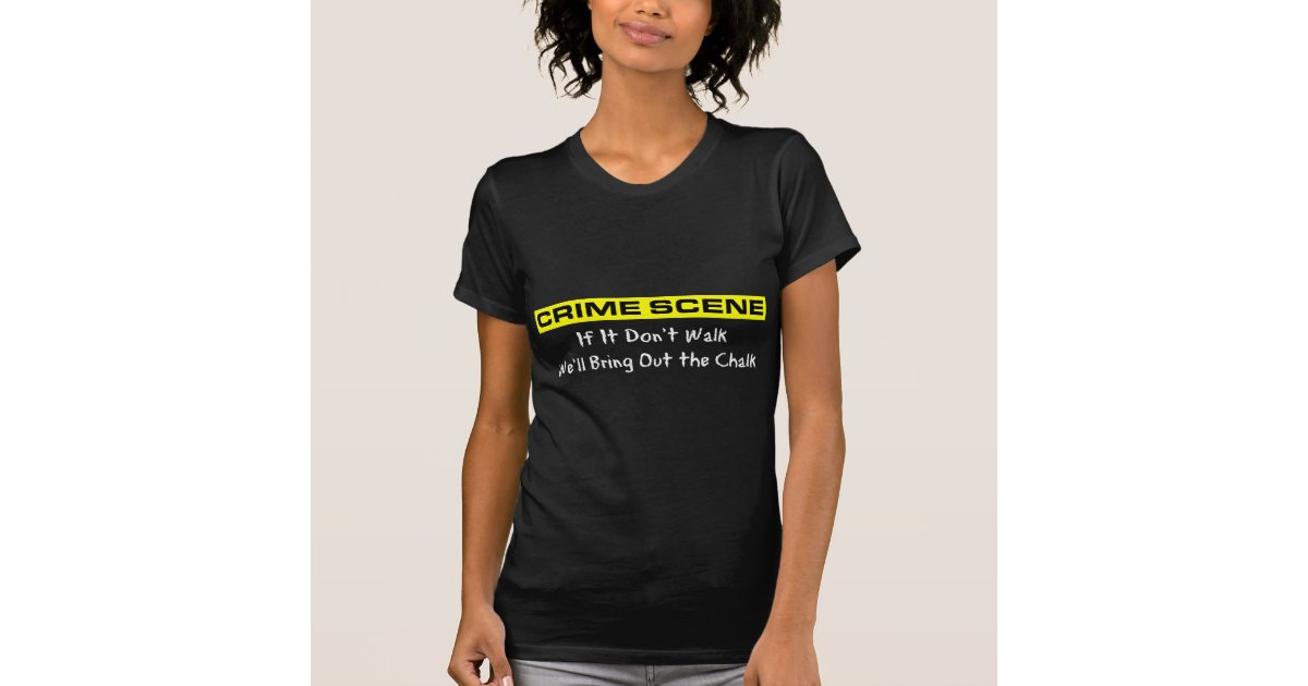 Crime Scene Investigator T-Shirt | Zazzle