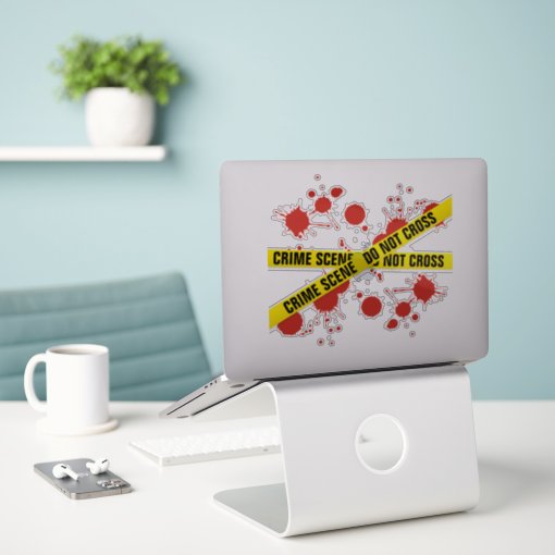Crime Scene Sticker | Zazzle