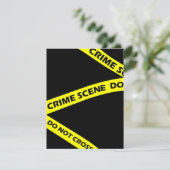 Crime Scene Tape Murder Mystery Party Invitation | Zazzle