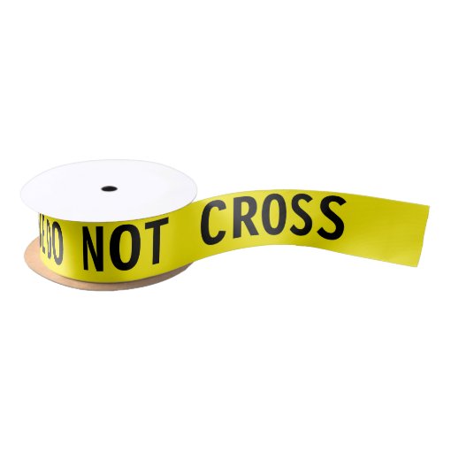 Crime Scene Tape Ribbon | Zazzle