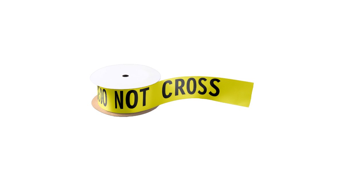 Crime Scene Tape Ribbon | Zazzle