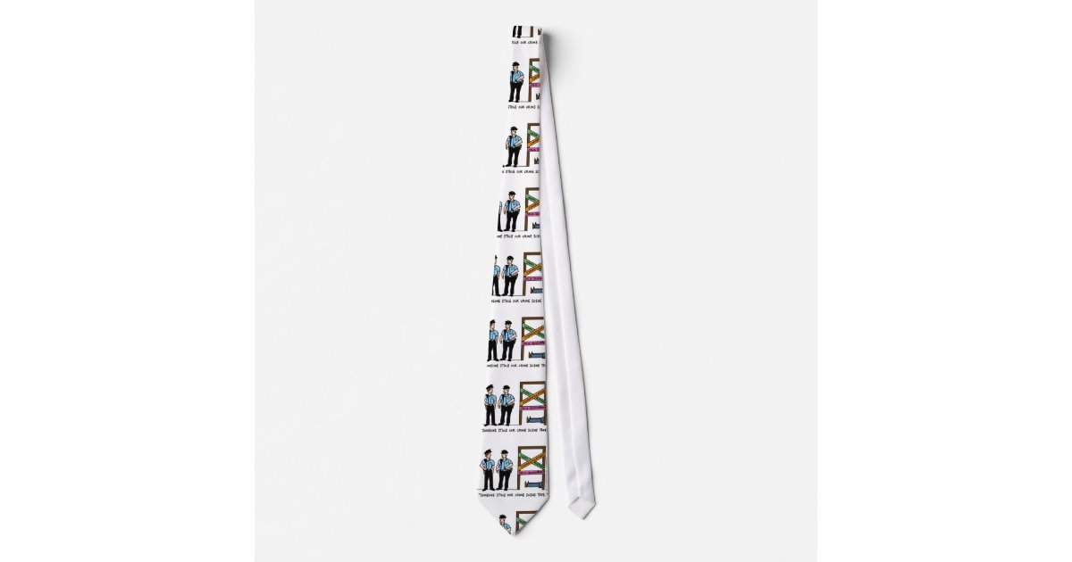 Crime Scene Tie | Zazzle