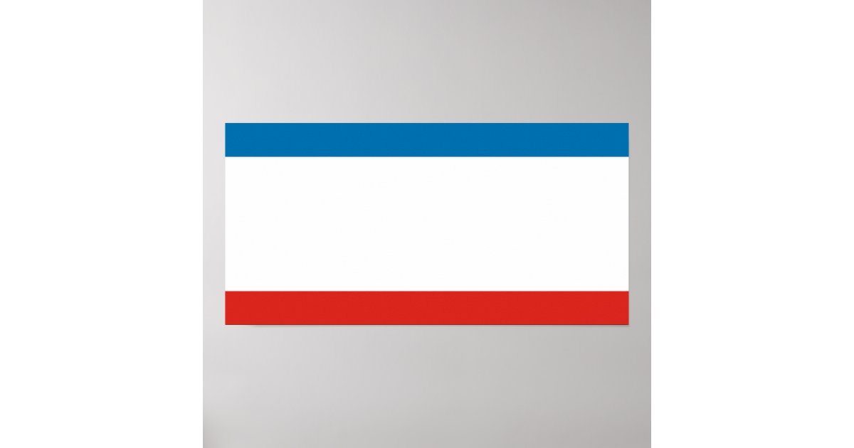 Crimea Flag Poster | Zazzle