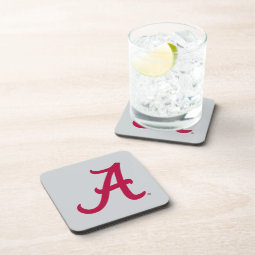 Crimson Alabama A Coaster | Zazzle