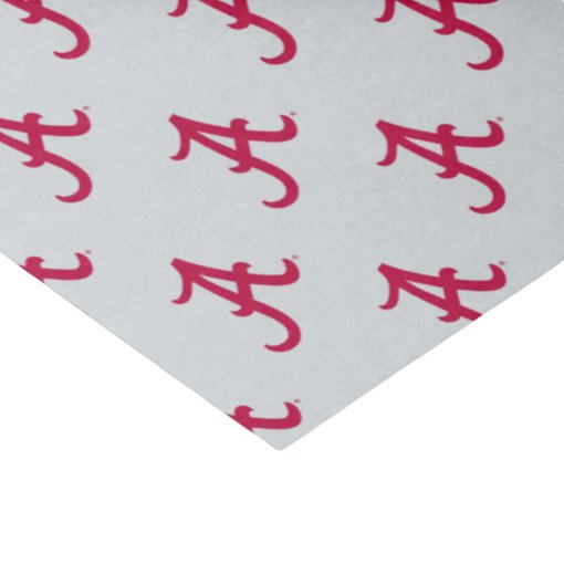 Crimson Alabama A Tissue Paper | Zazzle