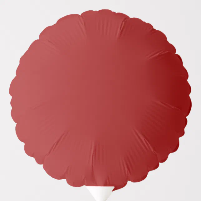 Crimson Red Solid Color | Classic | Elegant Balloon | Zazzle