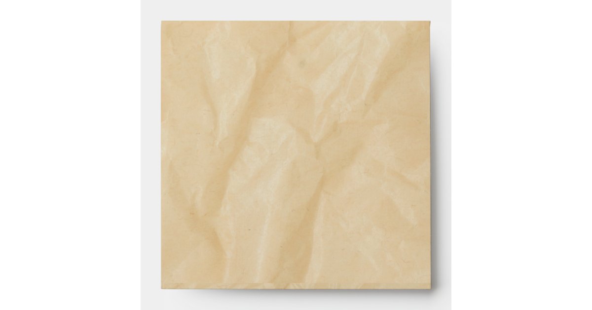 Crinkle Paper Background Envelope | Zazzle