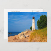 Crisp Point Lighthouse Postcard | Zazzle