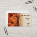 Crispy Fried Chicken Business Card | Zazzle