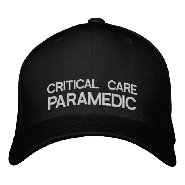Critical Care Paramedic Flexfit Cap | Zazzle