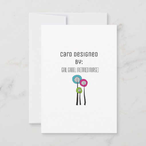 CRNA Nurse Anesthetist Congratulations Thank You Card | Zazzle