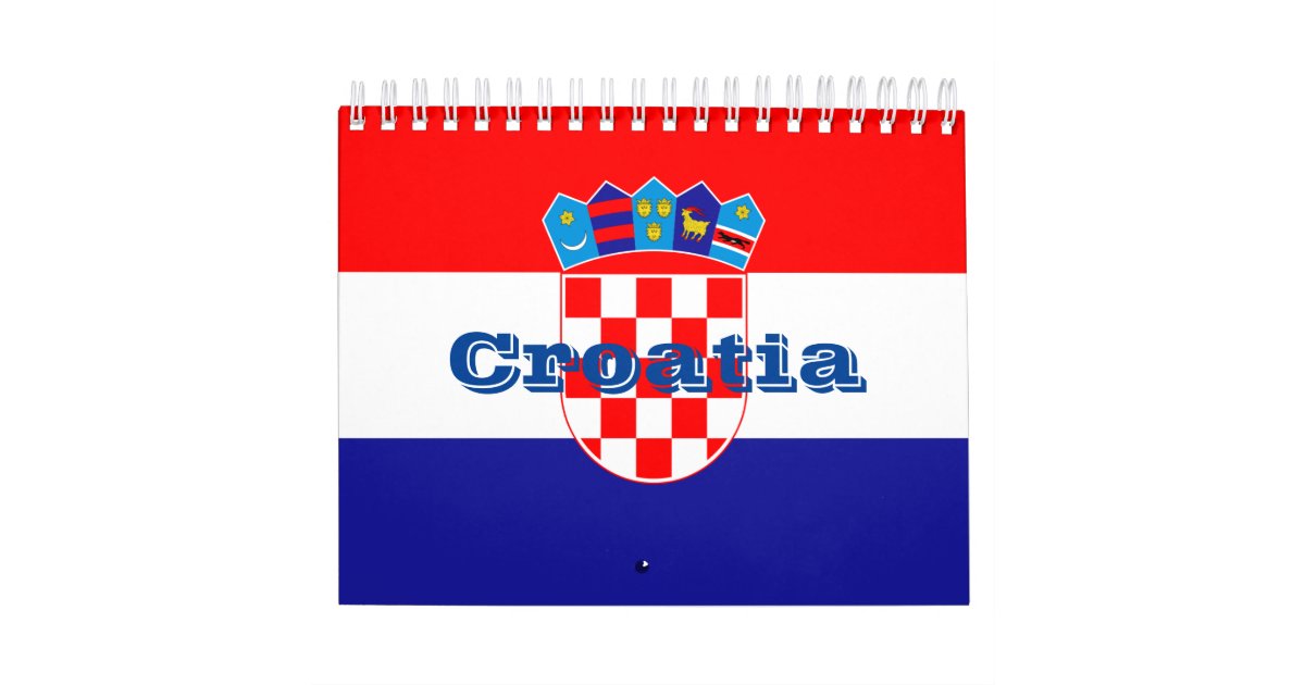 Croatia Calendar | Zazzle.com