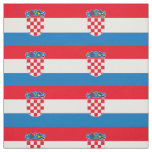 Croatian Flag Fabric | Zazzle