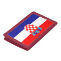 Croatia Flag Trifold Wallet | Zazzle