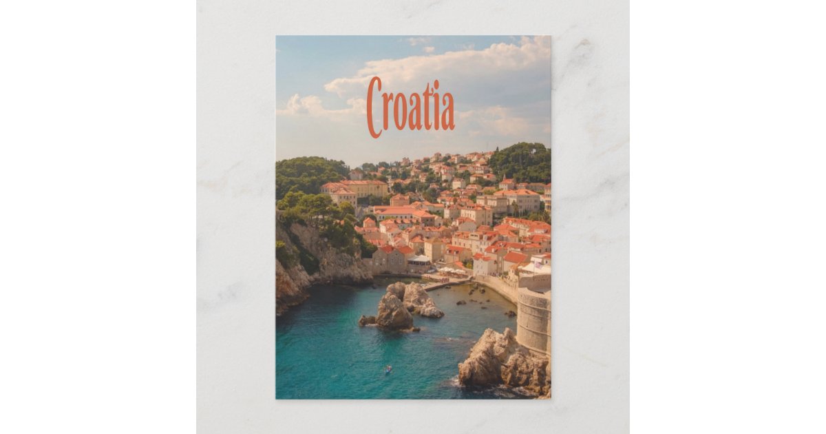 Croatia Southeast Europe Zagreb Postcard | Zazzle