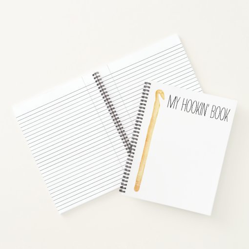 Crochet Hook Notebook | Zazzle