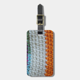 Crochet Luggage Tag | Zazzle