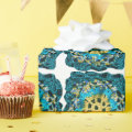 Crocheted Wrapping Paper | Zazzle