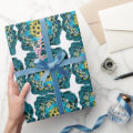 Crocheted Wrapping Paper | Zazzle