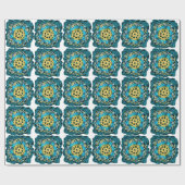 Crocheted Wrapping Paper | Zazzle