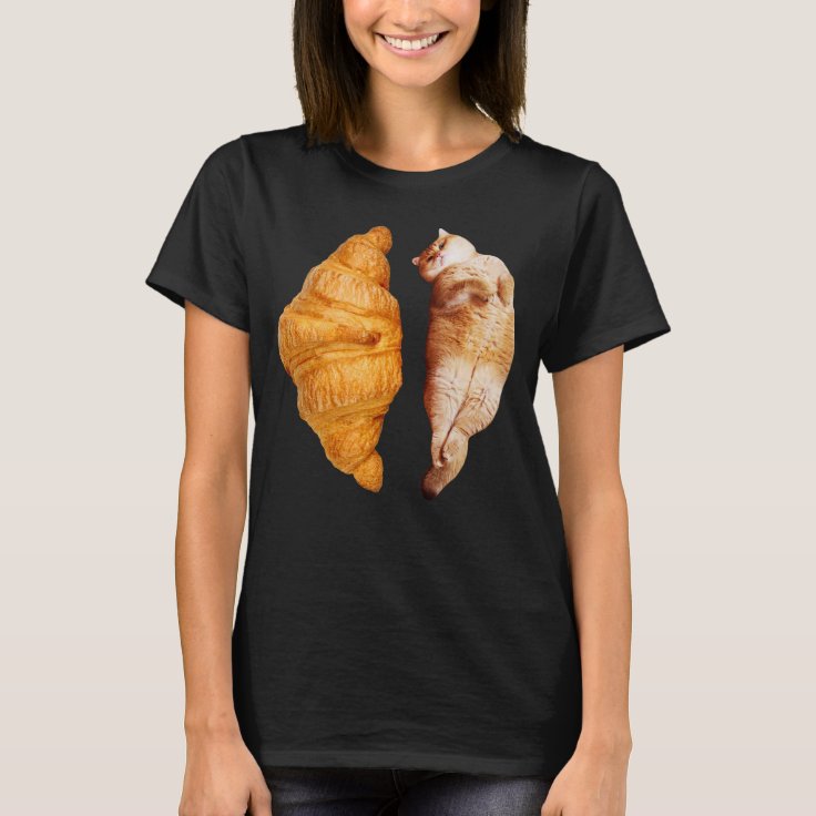 Croissant T-Shirt | Zazzle