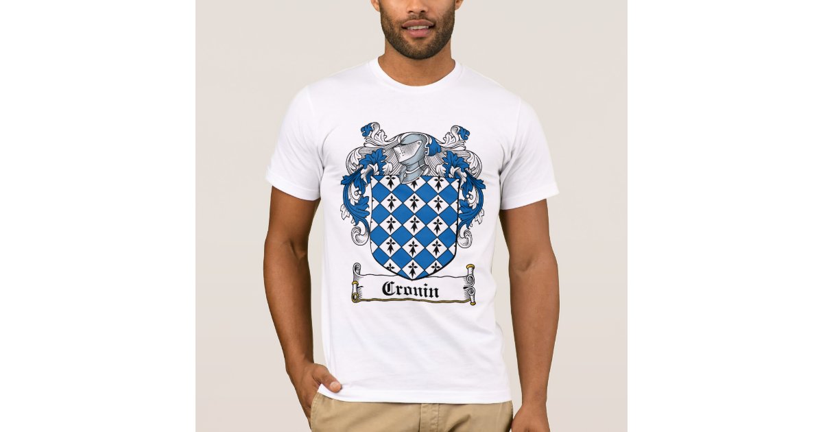 Cronin Family Crest T-Shirt | Zazzle
