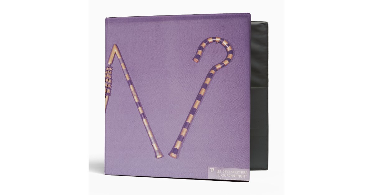 Crook and flail, from the Tomb of Tutankhamun Binder | Zazzle