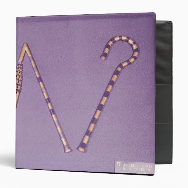 Crook and flail, from the Tomb of Tutankhamun Binder | Zazzle