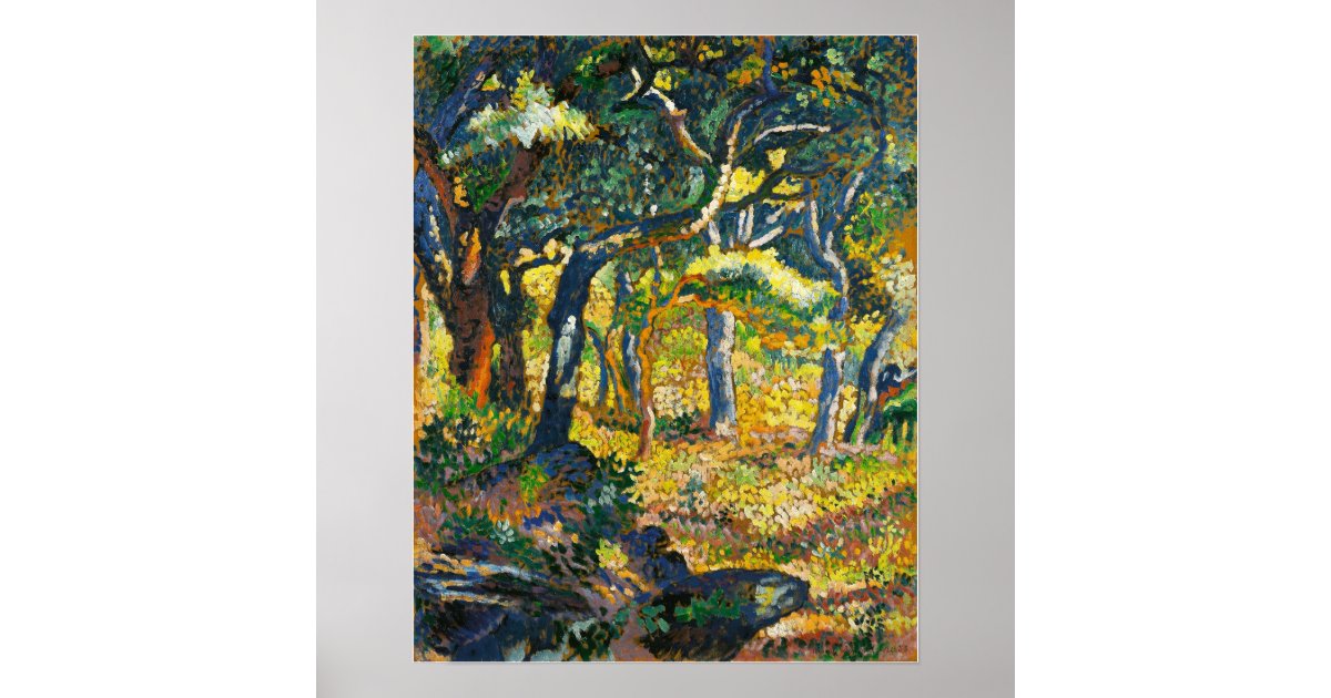 Cross - A Clearing In Provence Poster | Zazzle