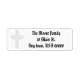"Cross" Address Labels | Zazzle