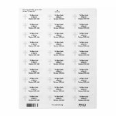 "Cross" Address Labels | Zazzle