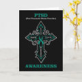 Cross/Awareness...PTSD Card | Zazzle