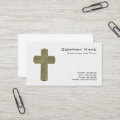 Cross Business Card | Zazzle