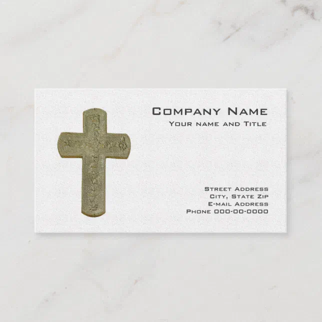 Cross Business Card | Zazzle