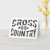 Cross Country Card | Zazzle