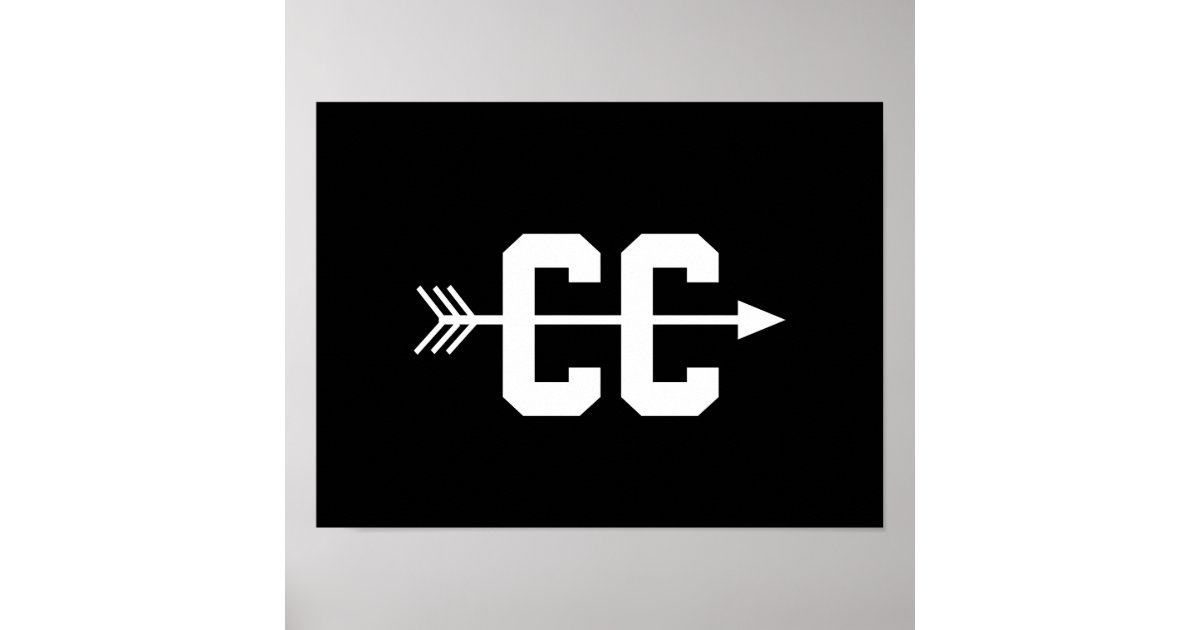 Cross Country CC Poster | Zazzle
