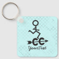 Cross Country - CC Running Keychain | Zazzle