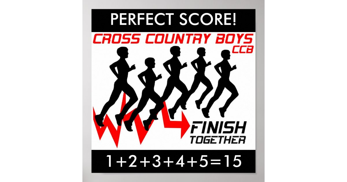 CROSS COUNTRY POSTER | Zazzle