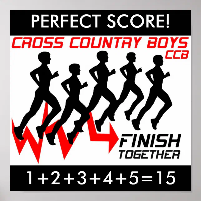 CROSS COUNTRY POSTER | Zazzle