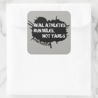 Cross Country Runner Stickers | Zazzle