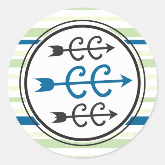 Cross Country Running Symbols - XC Runners Blue Classic Round Sticker ...