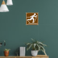 Cross Country Skiing Highway Sign | Zazzle
