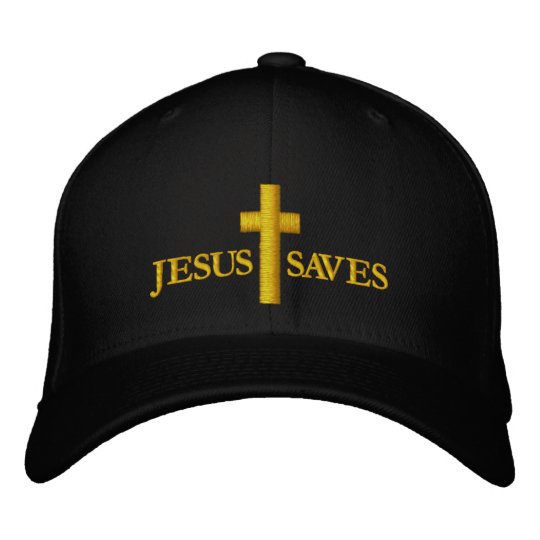 cross embroidered baseball cap | Zazzle.com