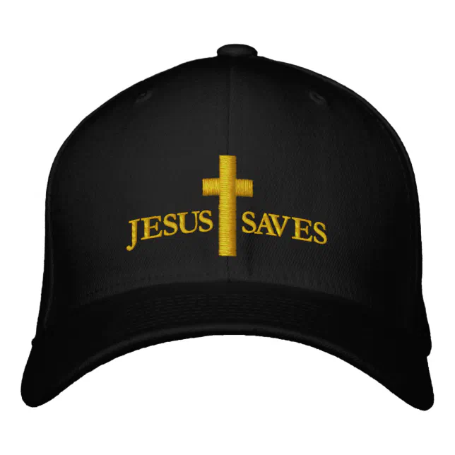 cross embroidered baseball cap | Zazzle