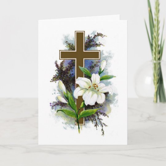 Cross Greeting card | Zazzle.com